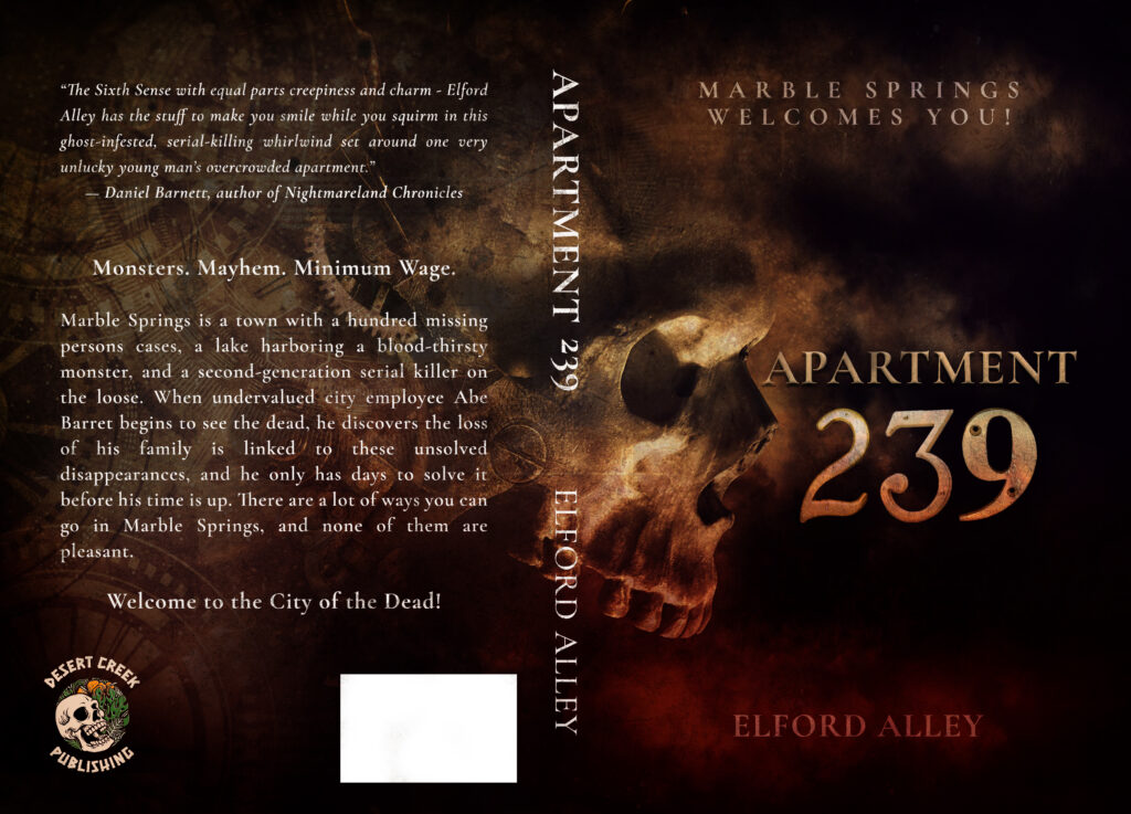 Elford Alley – Horror Author and Disgraced Paranormal Investigator